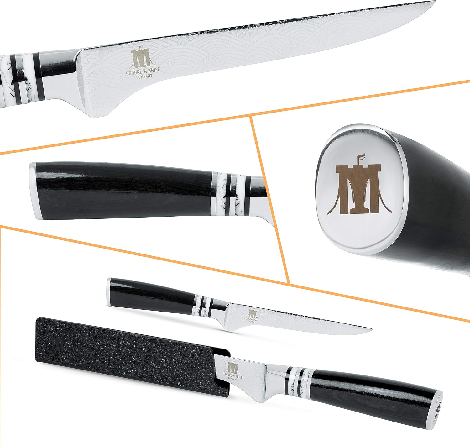 Brooklyn Knife Co. – Cuchillo de filete deshuesado, serie japonesa ...