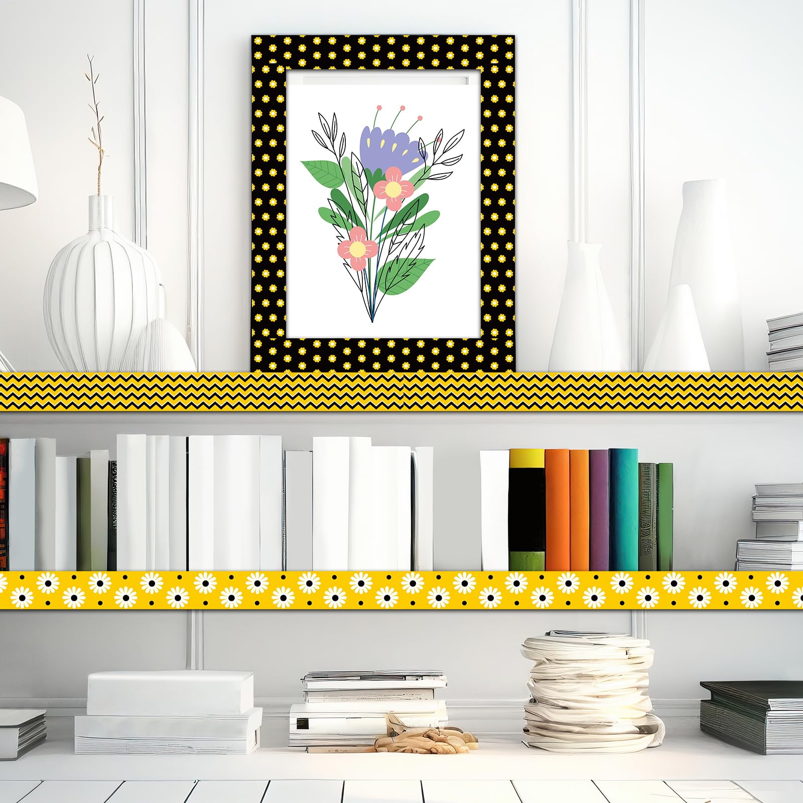 Snapklik.com : 71Ft Bee Paper Bulletin Board Borders Bumble Bee ...