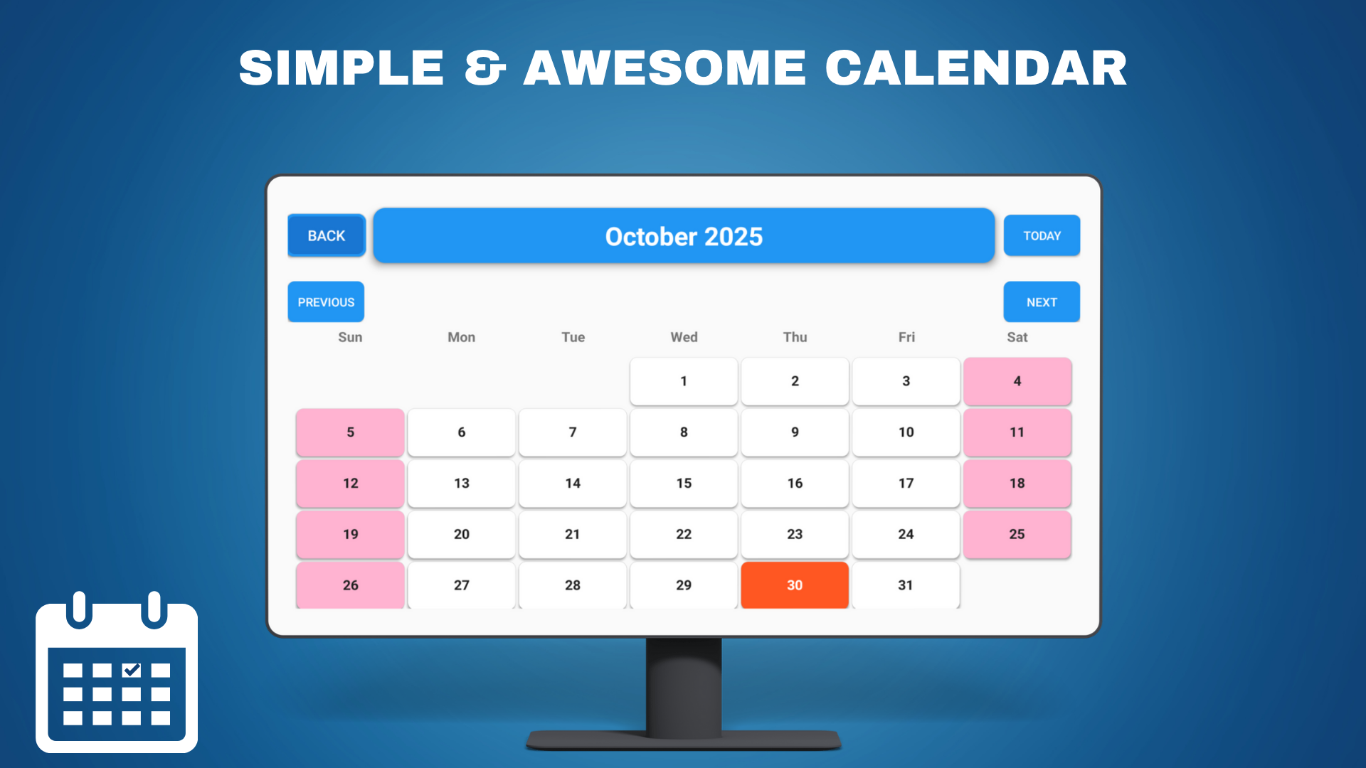 Calendar for Fire TV - App on Amazon Appstore