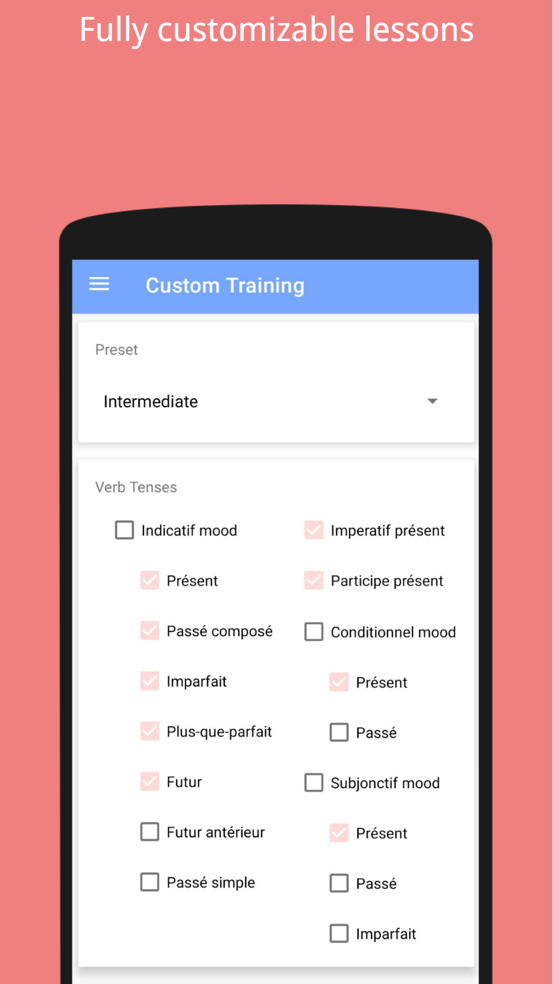 French Verb Trainer:Amazon.com:Appstore for Android