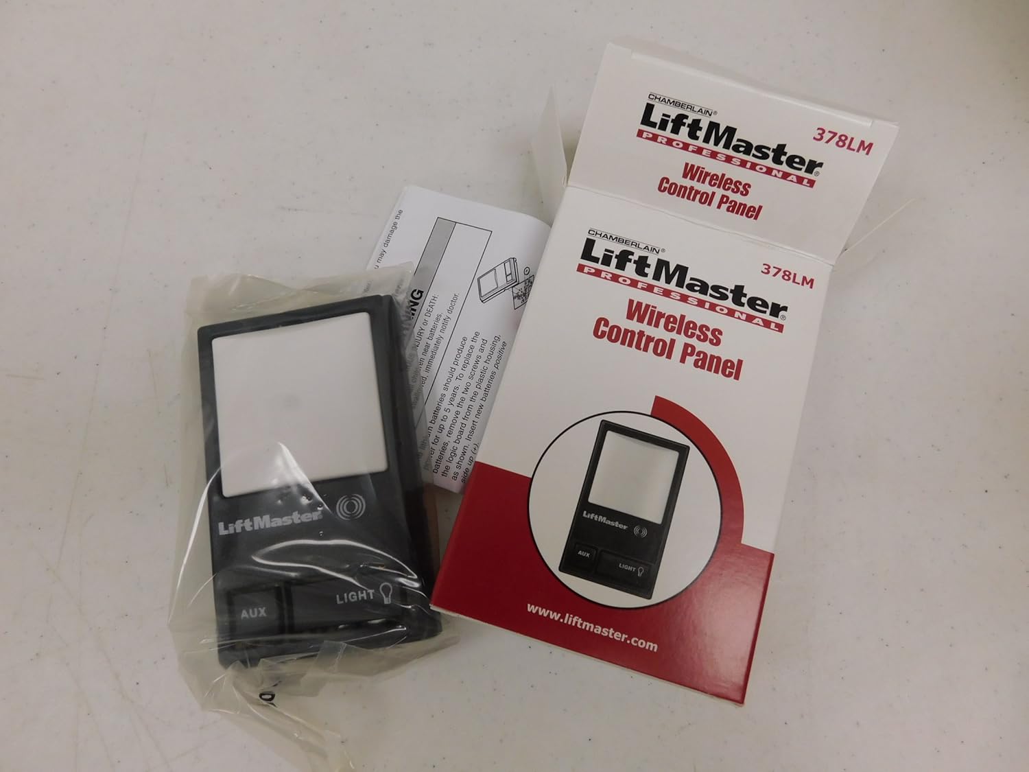 Liftmaster 378LM 315MHz Wireless Secondary Control Panel : Amazon.ca ...