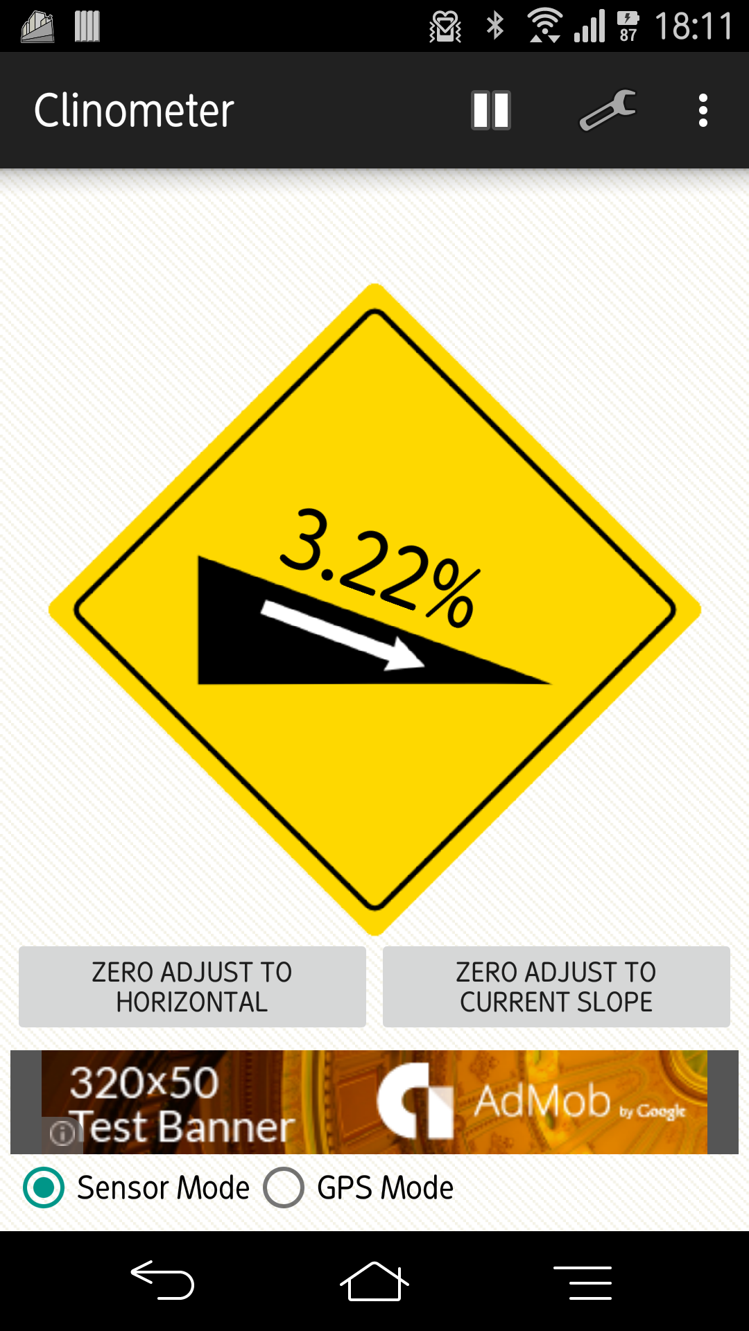 Clinometer - App on Amazon Appstore
