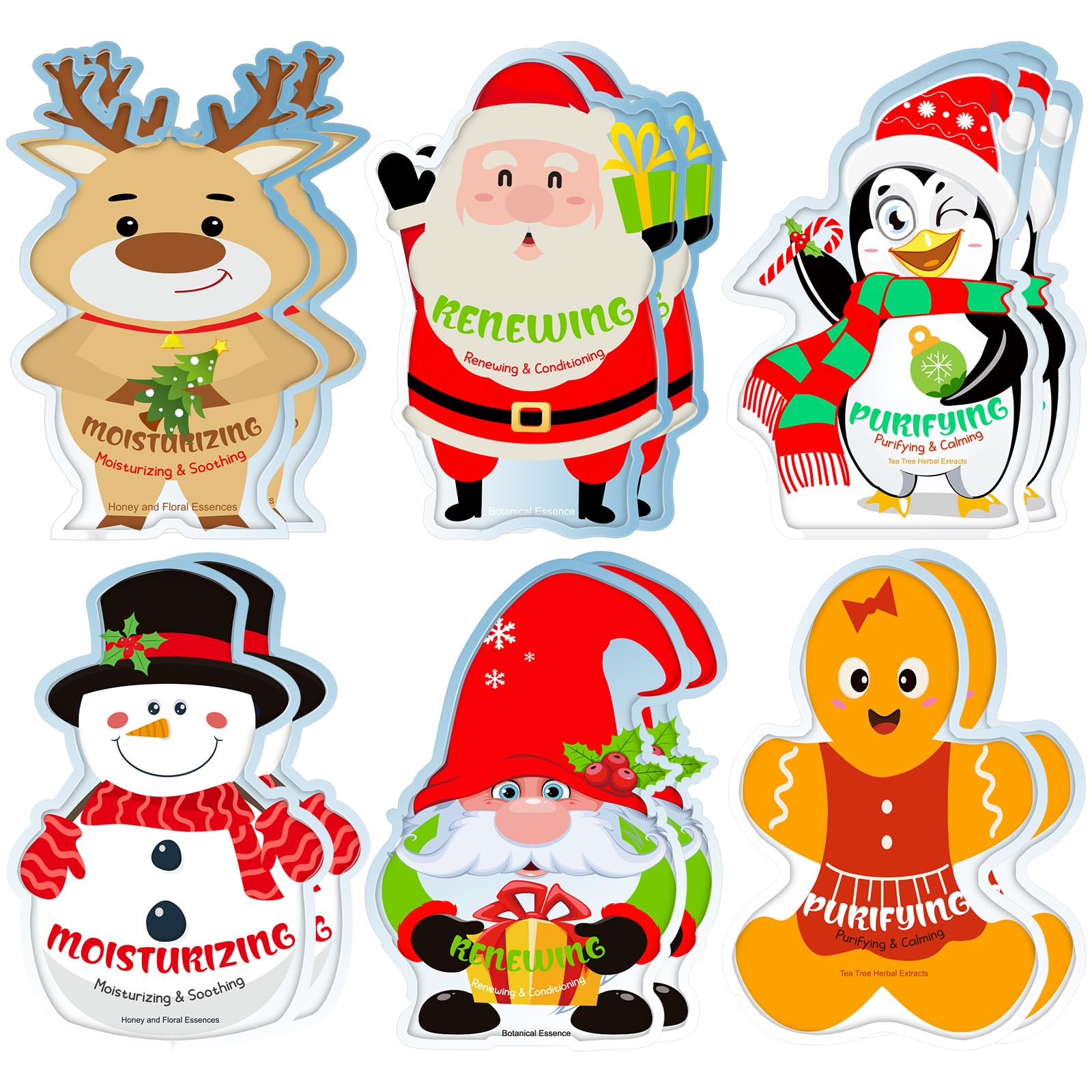 Amazon.com : Timgle 24 Pcs Christmas Stocking Stuffers Bulk Facial ...