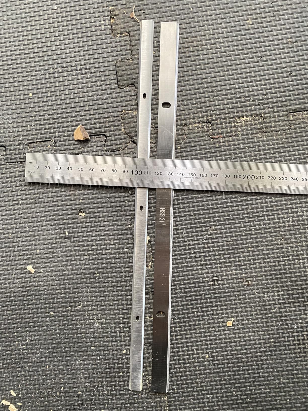 Sherwood 13 Inch Standard Thicknesser Planer Blade 2-Pieces Suits MB ...