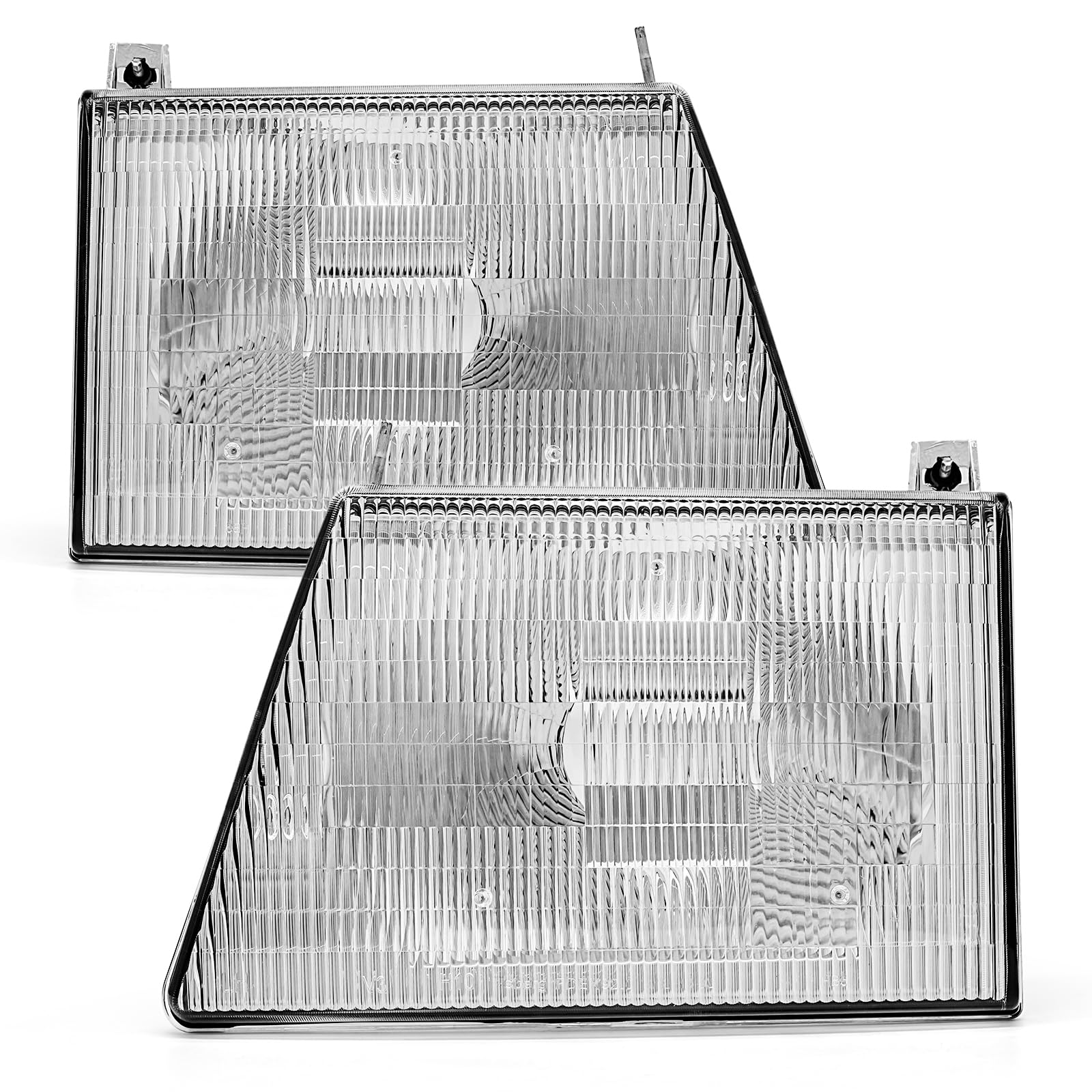 Amazon.com: Headlight Assembly for 1992-2007 Ford E150 E250 E350 E450 ...