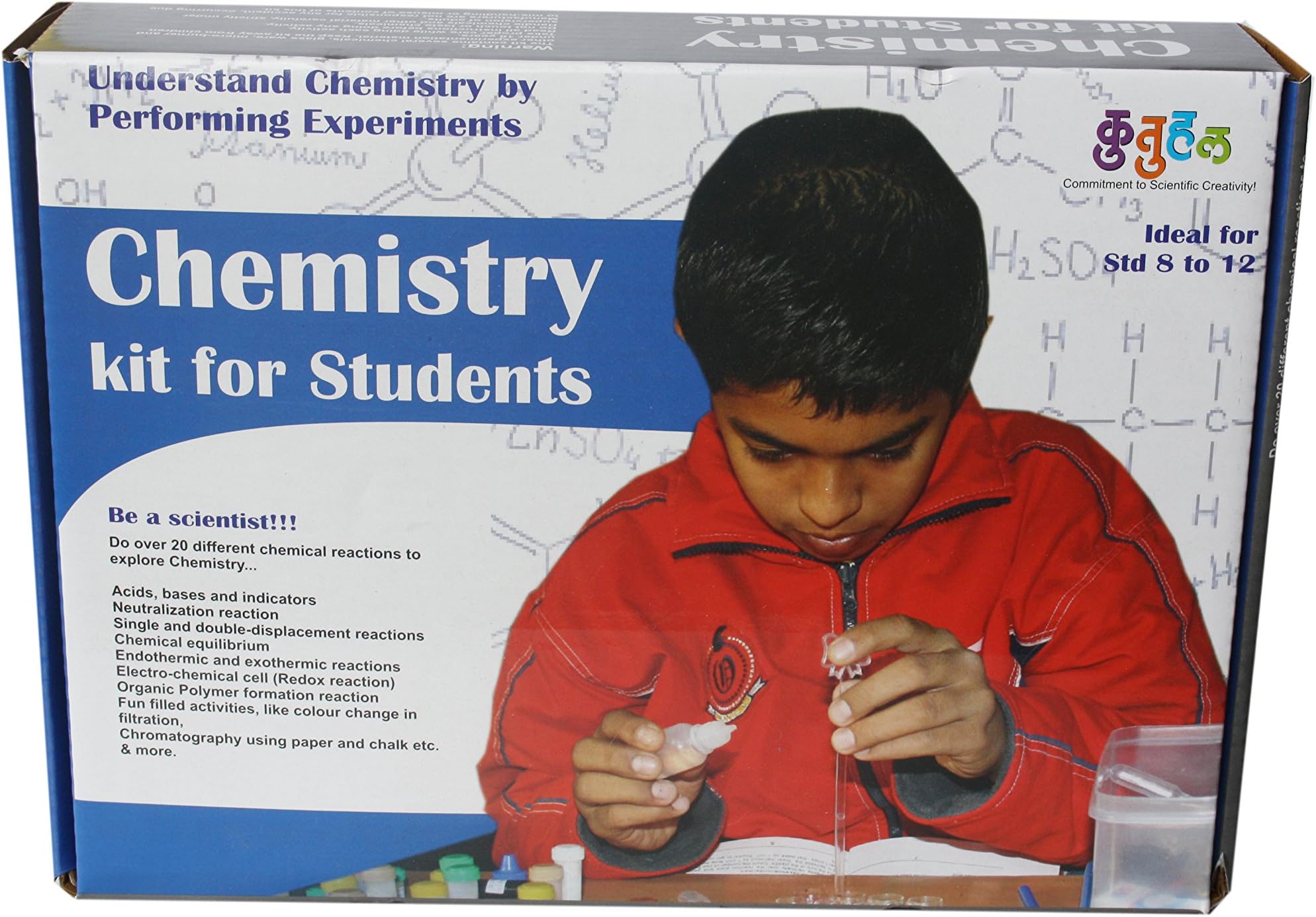 Buy Kutuhal Chemistry Experiment Kit. Teaching Aid. Do-It-Yourself ...