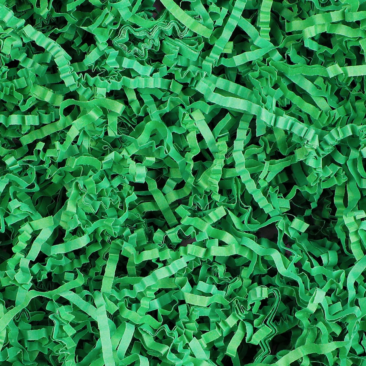 Amazon.com: DIYASY Crinkle Cut Paper Shred Filler, 8.8 oz Green ...