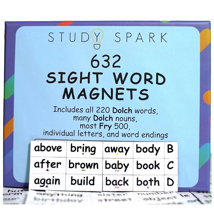 Buy Sight Word Magnets 632 Magnets Including All 220 Dolch Sight buy-sight-word-magnets-632-magnets-including-all-220-dolch-sight