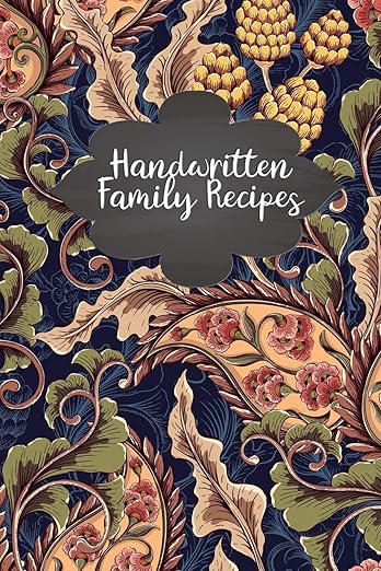 Handwritten Family Recipes: Create Your Own Handwritten Recipes ...