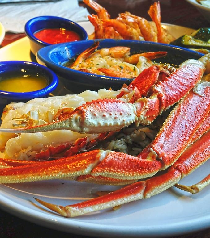 Amazon.com: Large Snow Crab Legs (Approximately 8-10 oz per cluster ...