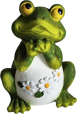 Amazon.com : Alpine Corporation QWR1010HH Sitting Jolly Frog with ...