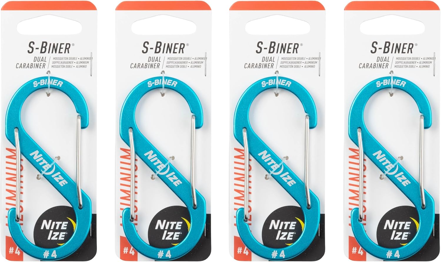 Amazon.com: Nite Ize S-Biner Aluminum Dual Carabiner - Durable Dual ...