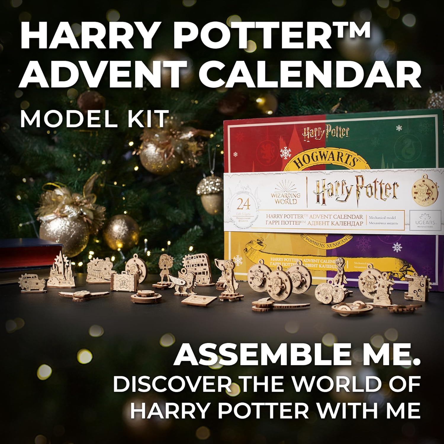 UGEARS Harry Potter Advent Calendar 2024 - Christmas Nepal | Ubuy
