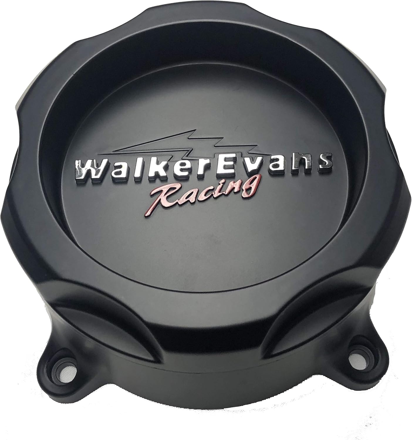 Amazon.com: Walker Evans Racing 8 Lug Matte Black Wheel Center Caps Qty ...