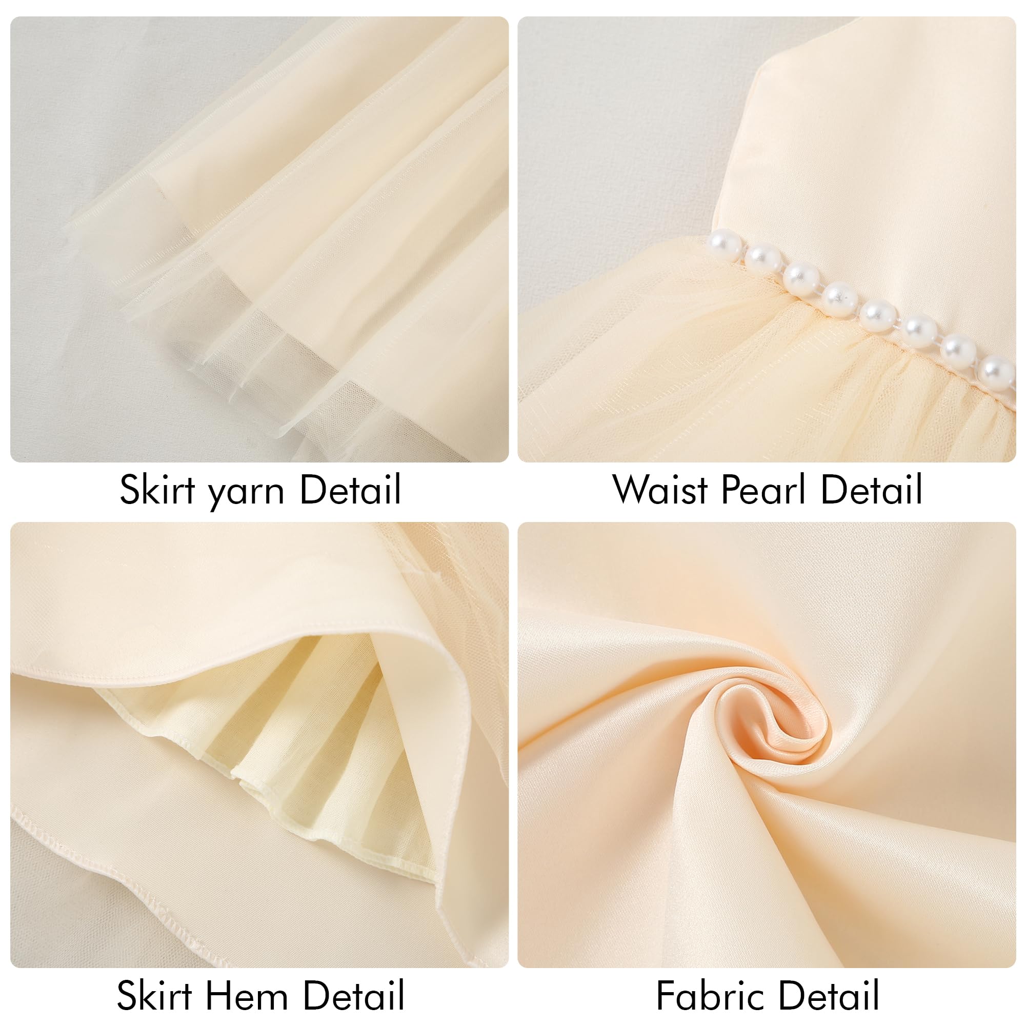 Snapklik.com : Vestidos De Fiesta Para Niñas Champagne Dress For Girls ...