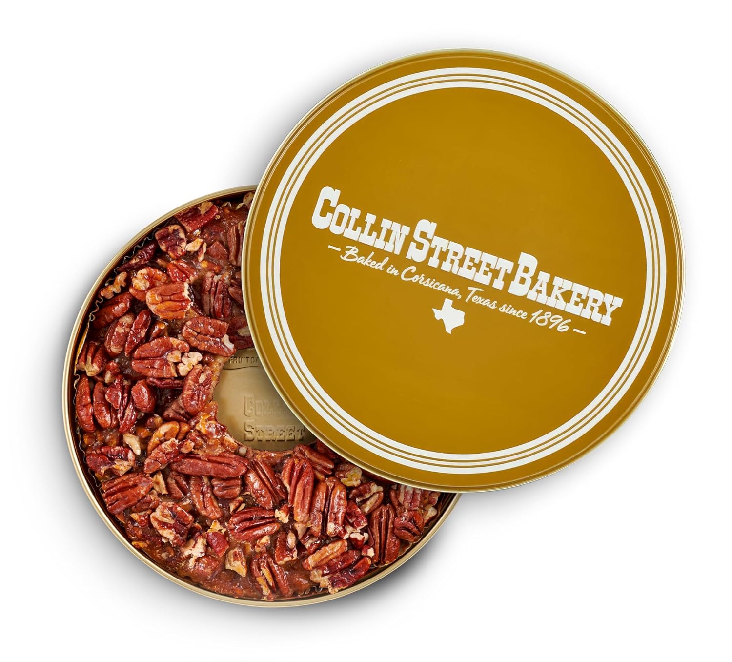 Amazon.com : Collin Street Bakery Apricot Pecan Cake (1 lb 14 oz) in ...