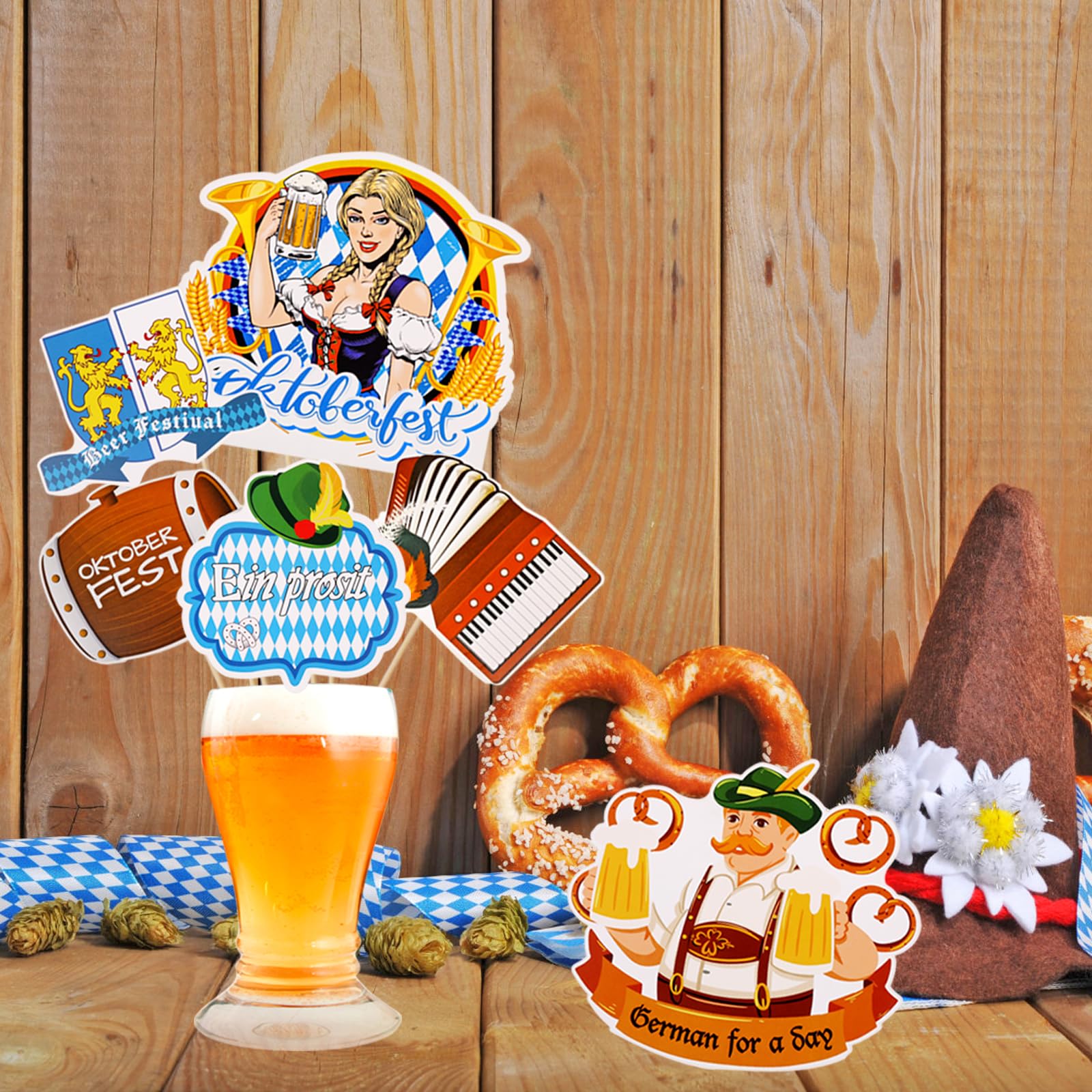 Oktoberfest Table Decorations Centerpieces