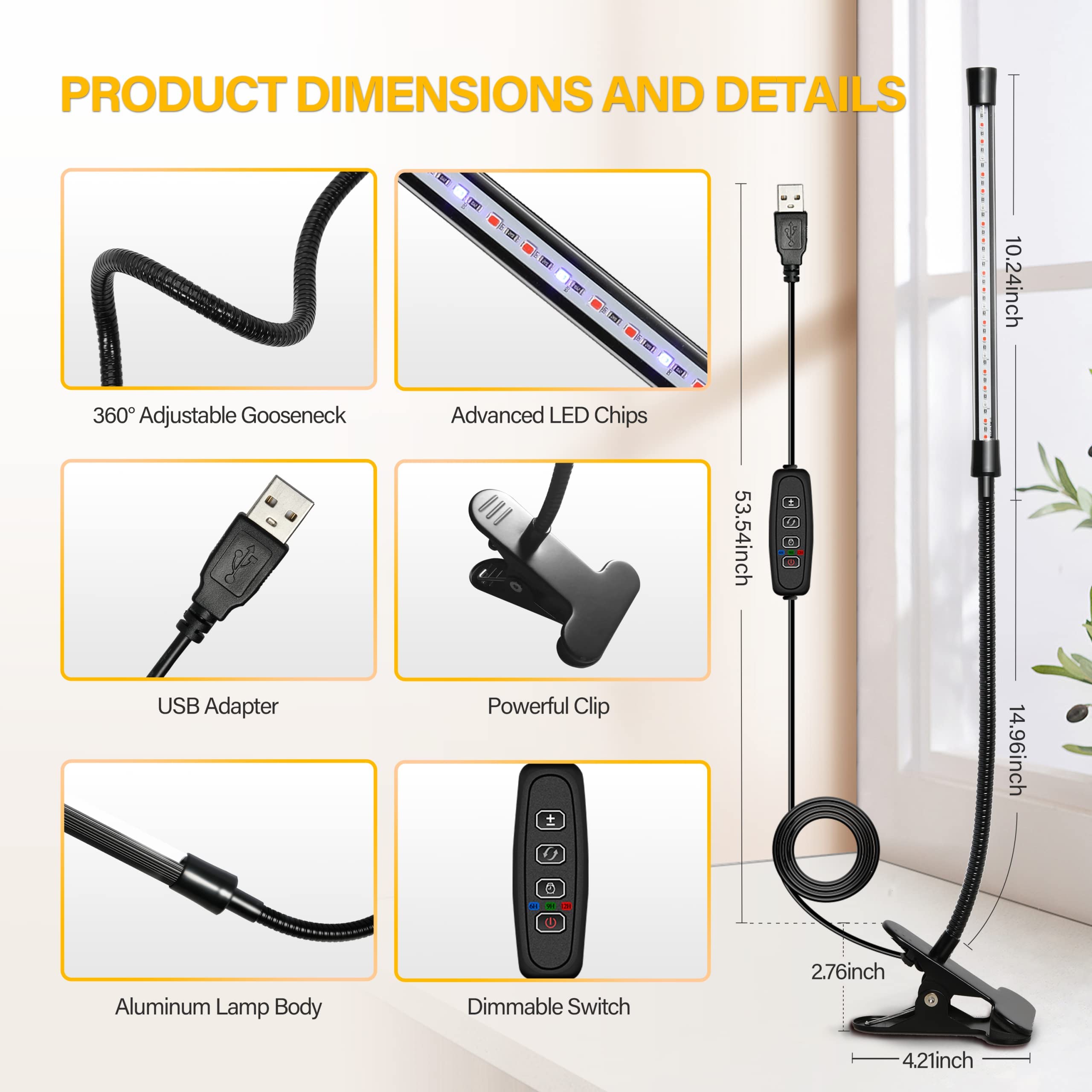 Snapklik.com : iPower LED Grow Light