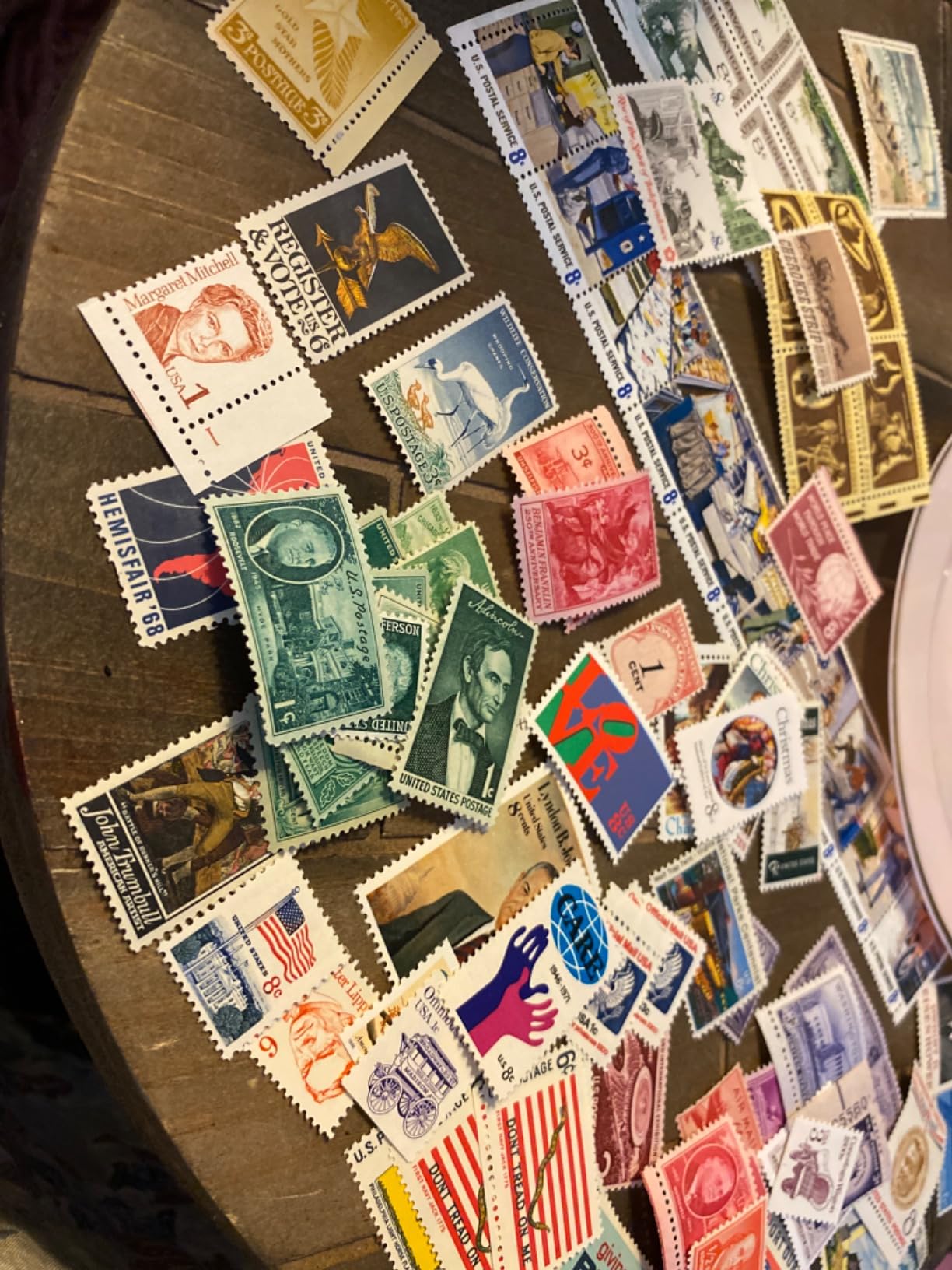 $2/mo - Finance STAMP COLLECTORS! Nice Large Lot of 100 Vintage Mint US ...