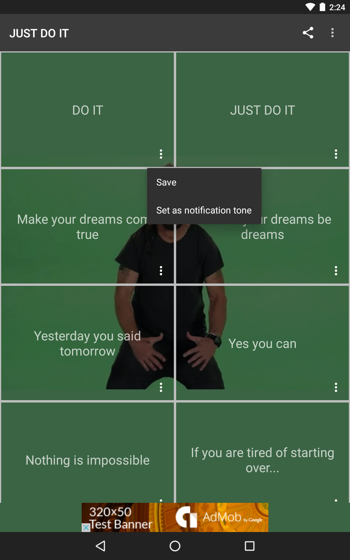 JUST DO IT Soundboard - App on Amazon Appstore