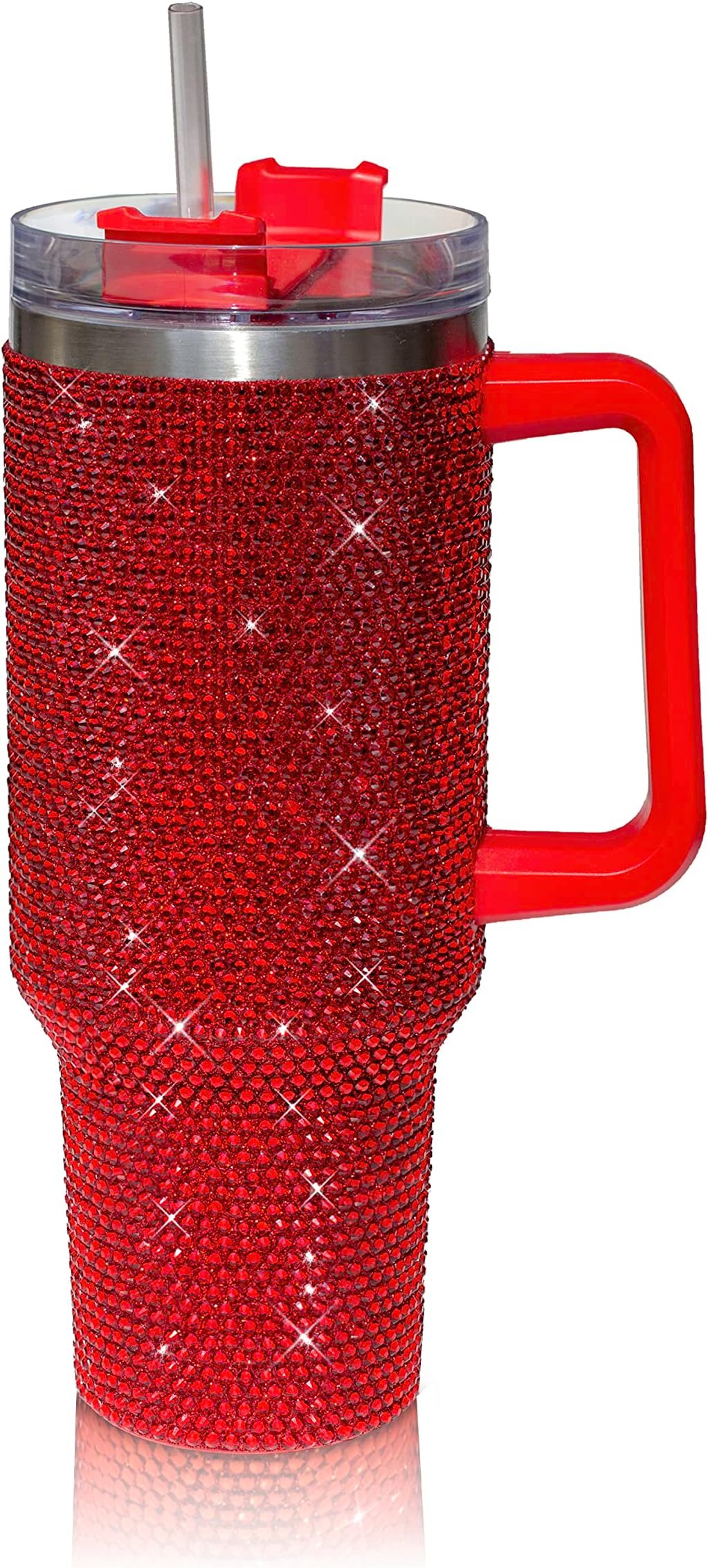 Amazon.com | Stanley Quencher H2.0 FlowState 40 oz Tumbler - Rosewood ...