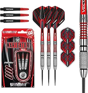 Amazon.com : Winmau Darts Navigator Series 21G - 90% Tungsten ...