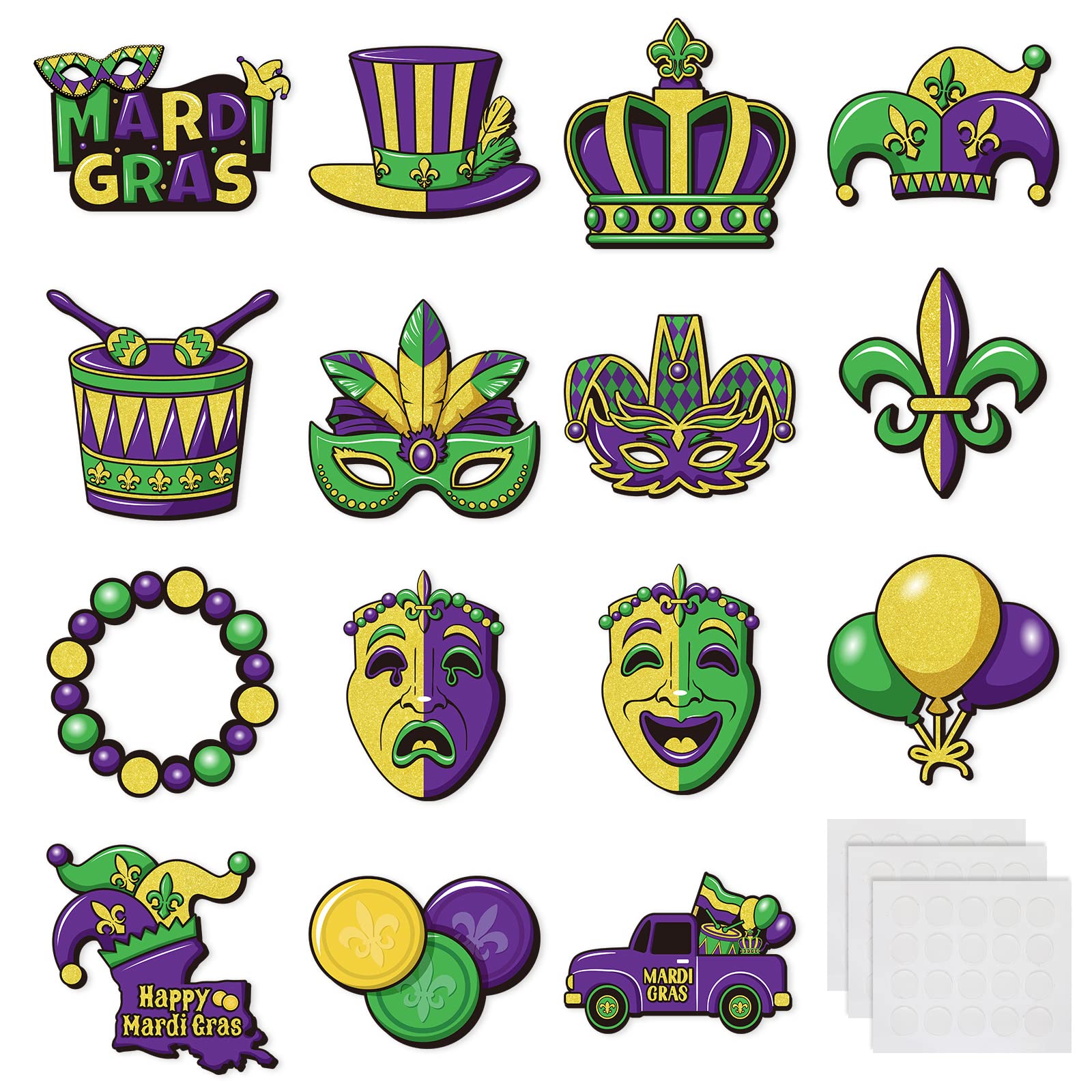 Mardi Gras Crown Vector