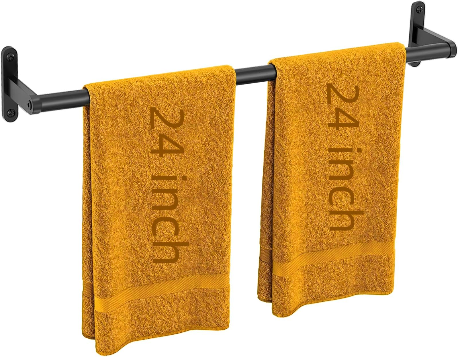 Amazon.com: Wrought Iron Towel Bar - 24 Inch -Twisted Hand Made : Tools ...