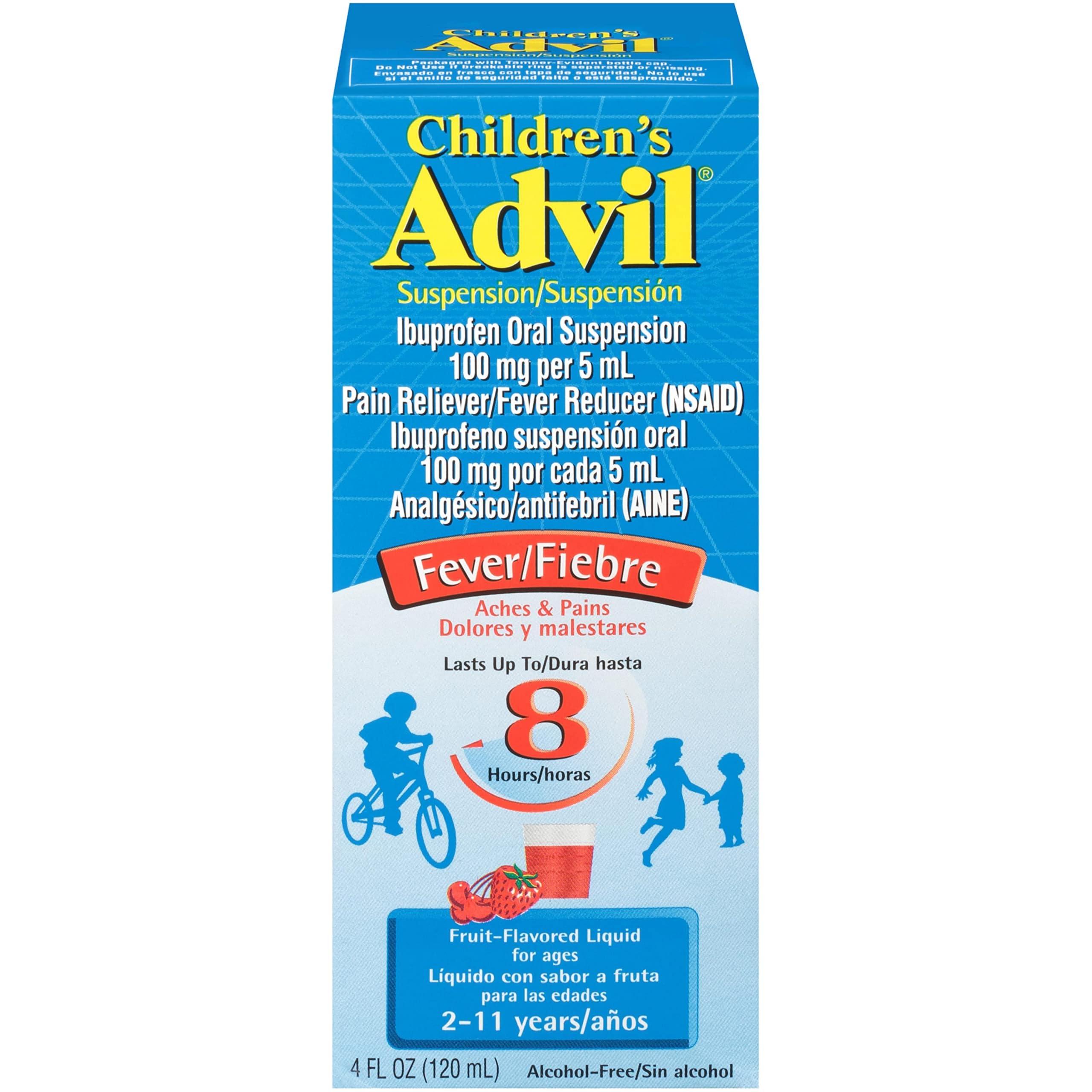 Amazon.com: Children's Advil Pain Reliever and Fever Reducer, Children ...