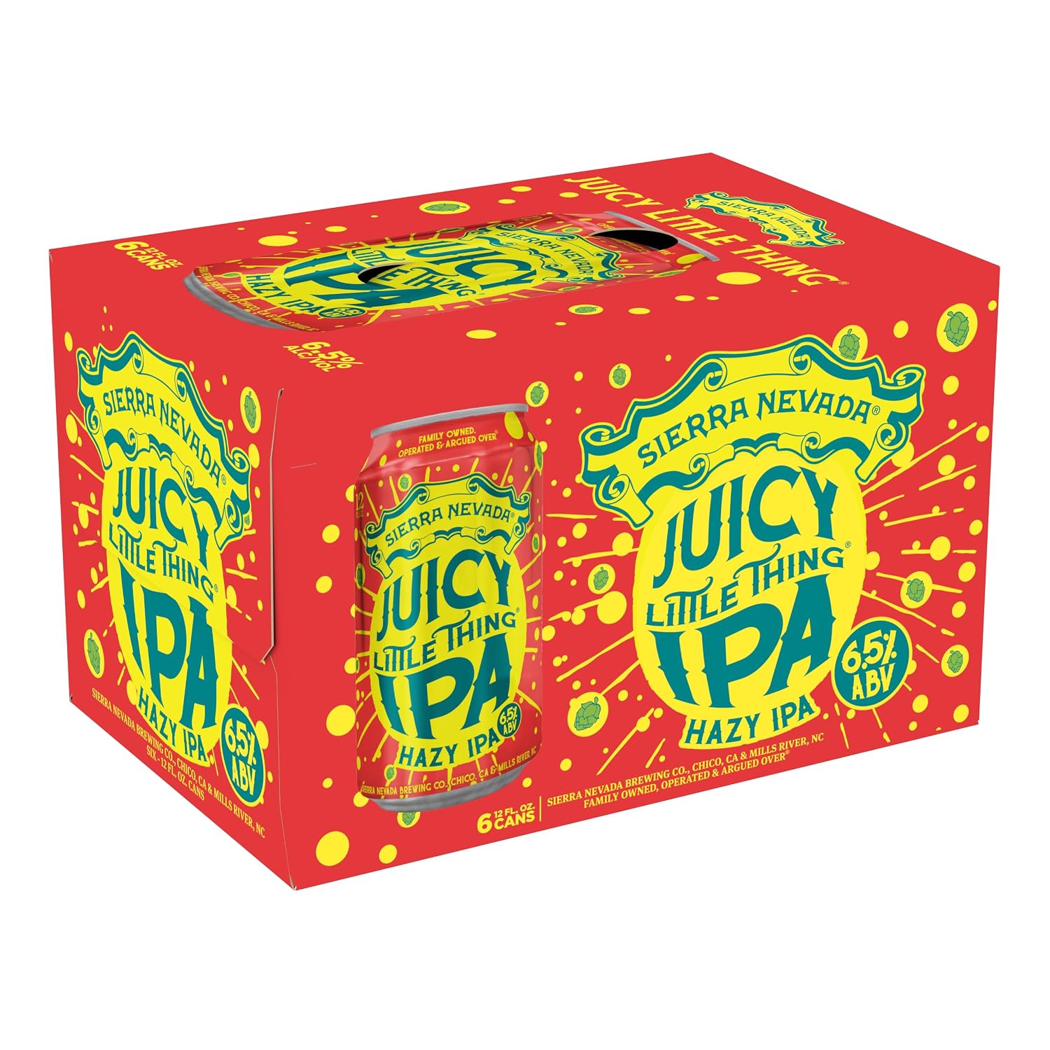 Amazon.com: Sierra Nevada, IPA Hazy Juicy Little Thing, 6pk, 12 Fl Oz ...