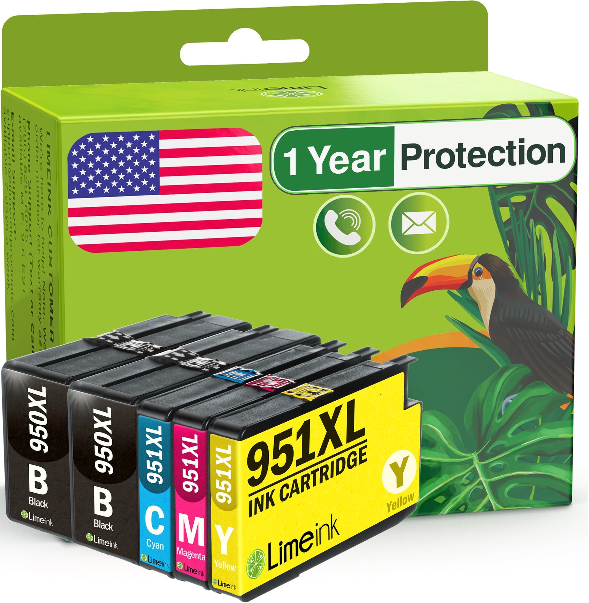 Amazon.com: Limeink Compatible Ink Cartridges Replacement for HP 950xl ...