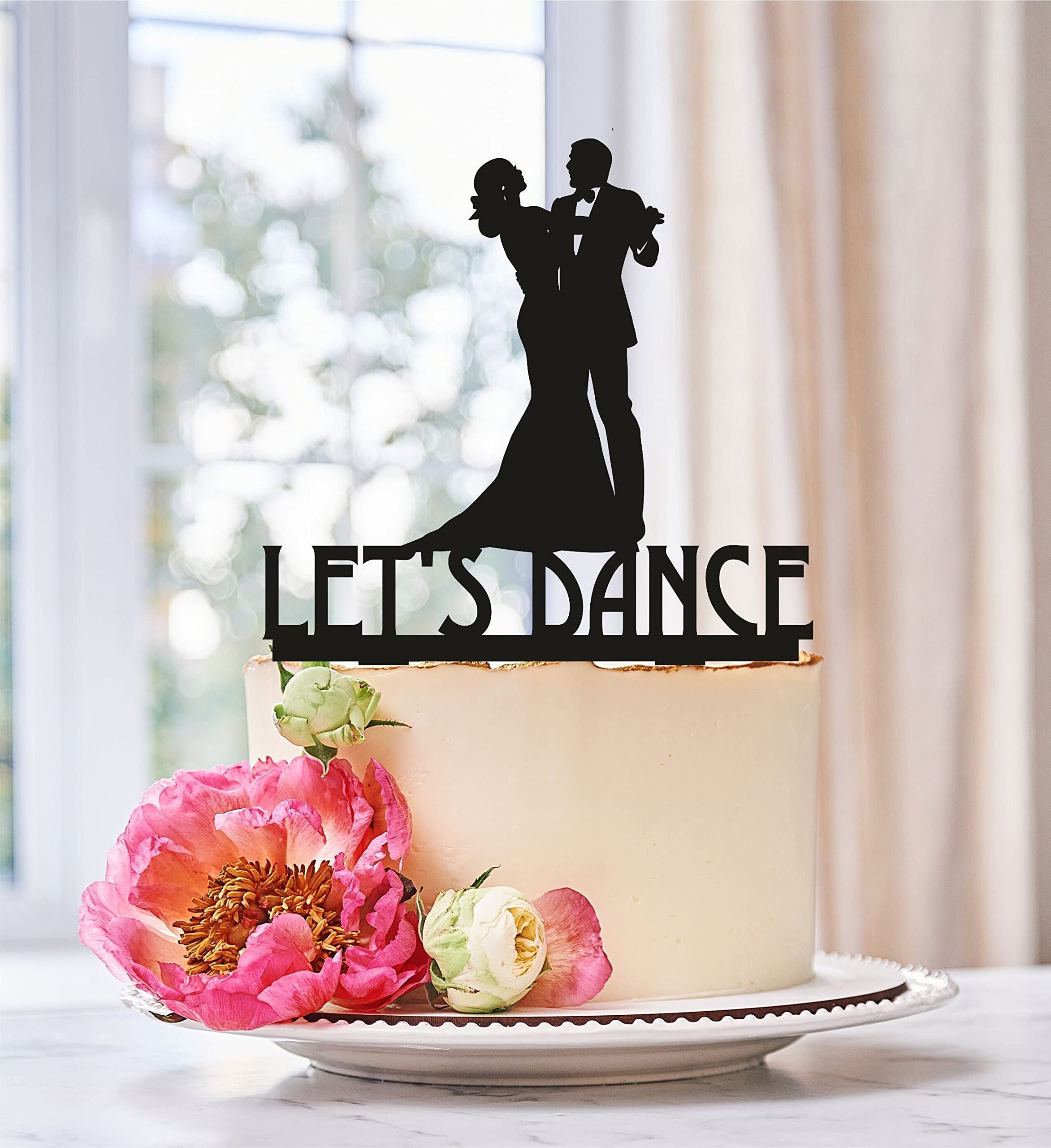 Bride And Groom Dancing Silhouette