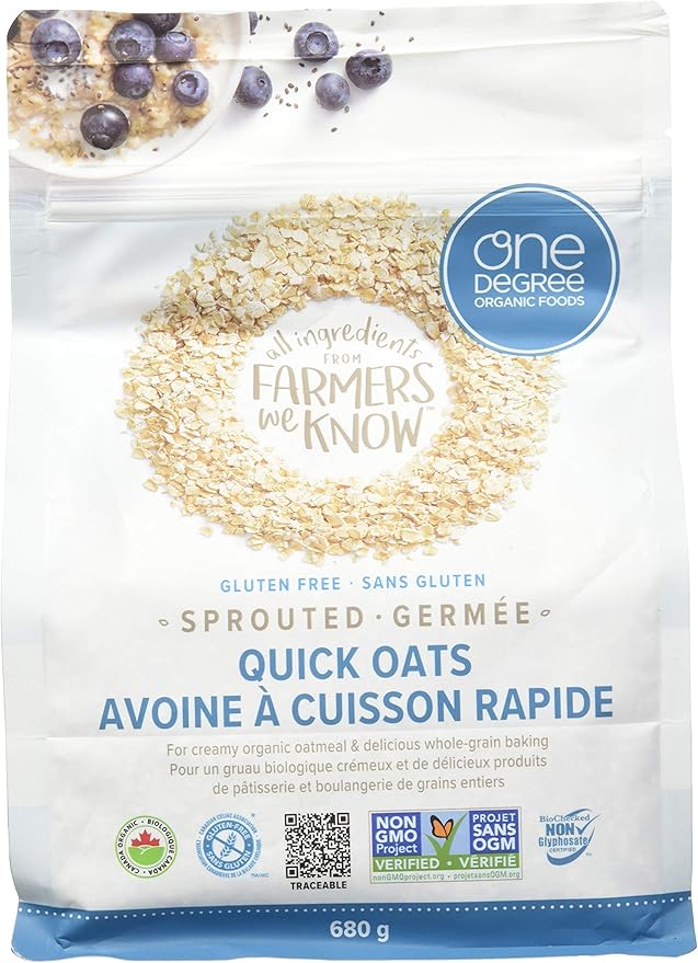 ONE Degree Sprouted Organic Quick Oats