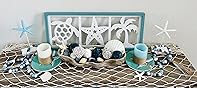 Amazon.com: Tudomro Mermaid Fishing Net Decor Table Runner Wall Hanging ...