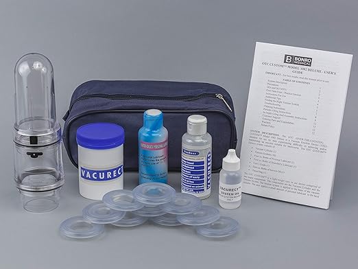 Vacurect - OTC Custom Model 1002 Deluxe Kit - Vacuum Pump for Erectile ...