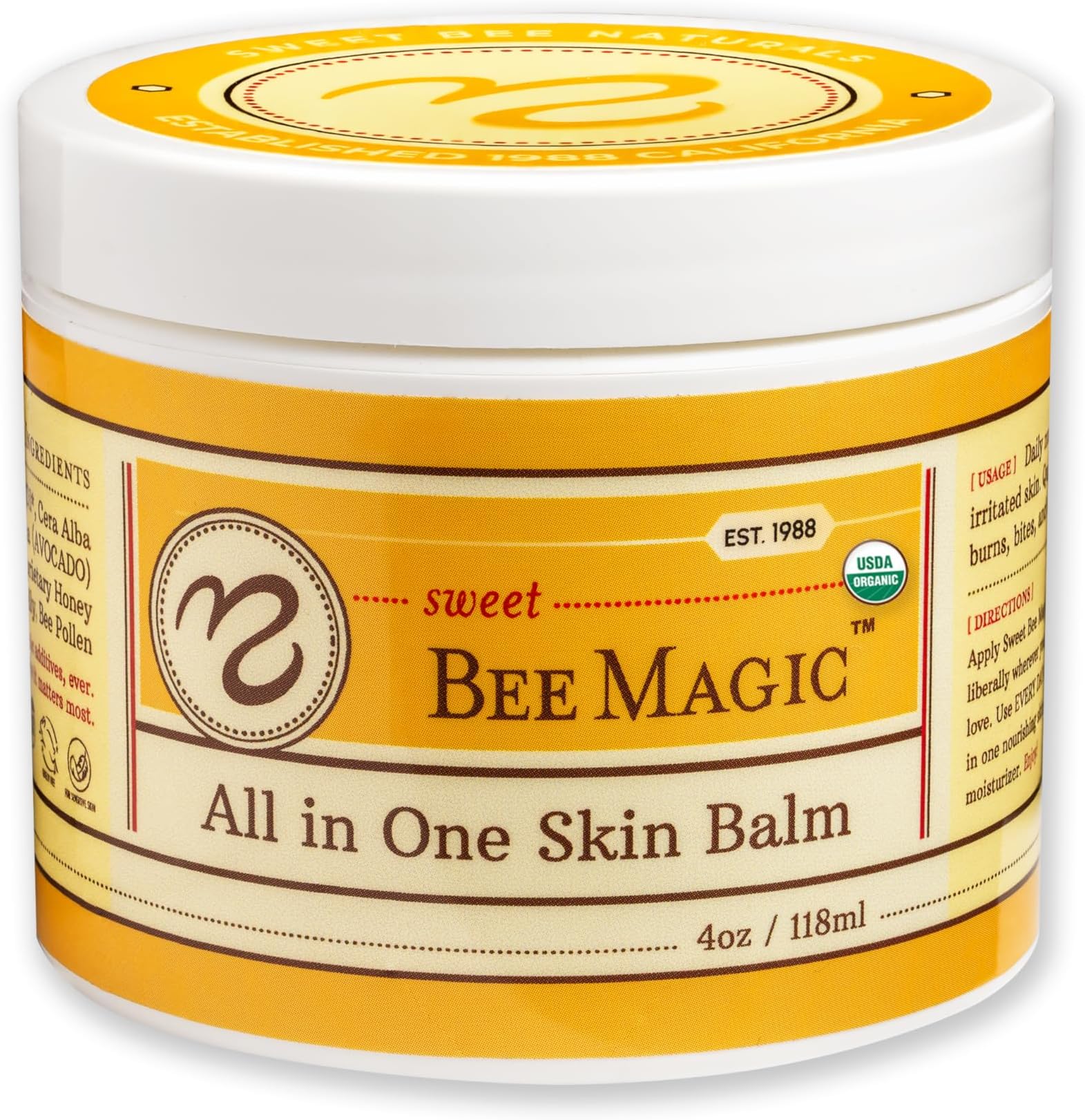 Amazon.com: Sweet Bee Naturals- Sweet Bee Magic All-In-One Healing Skin ...