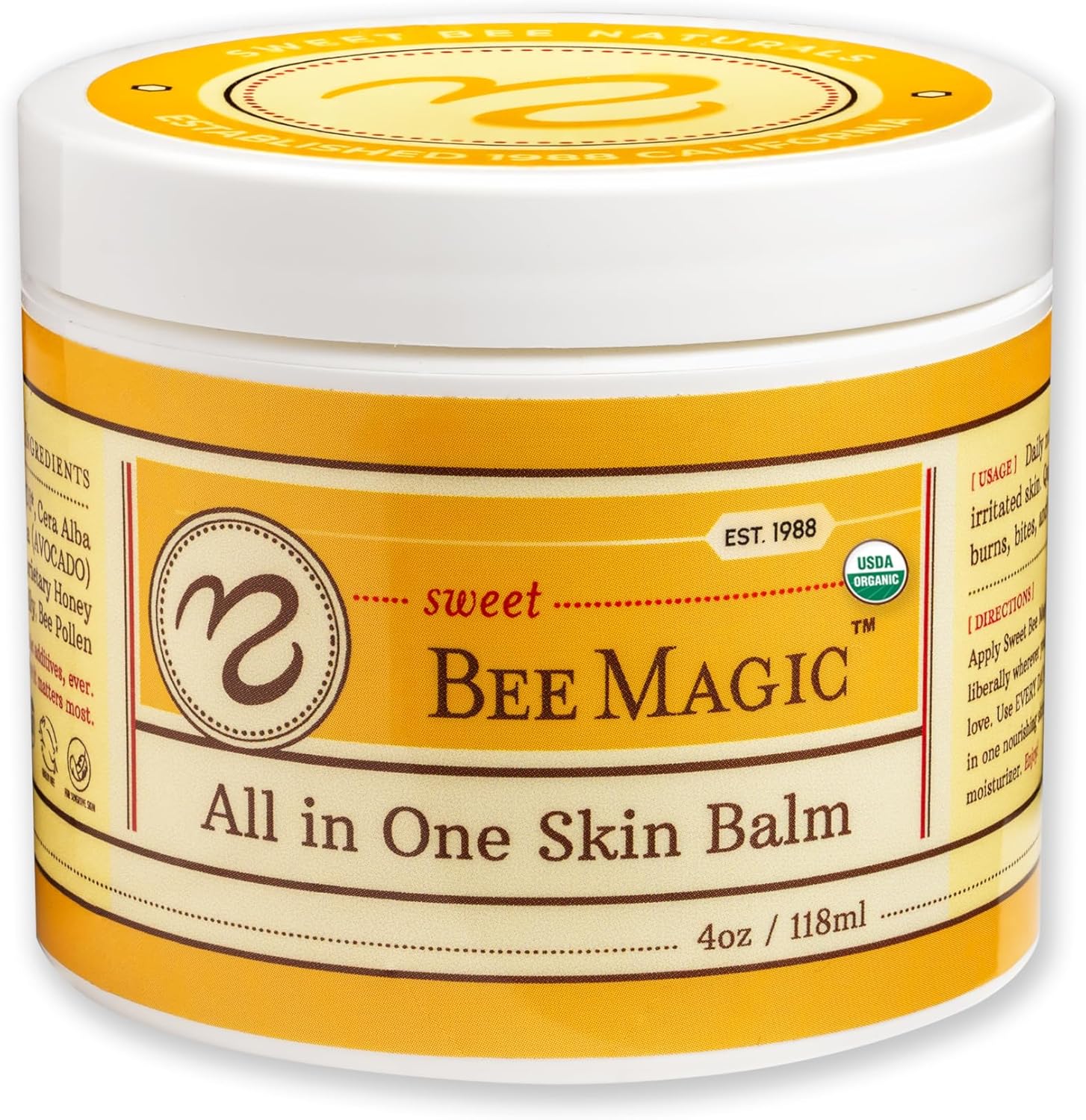 Amazon.com: Sweet Bee Naturals- Sweet Bee Magic All-In-One Healing Skin ...