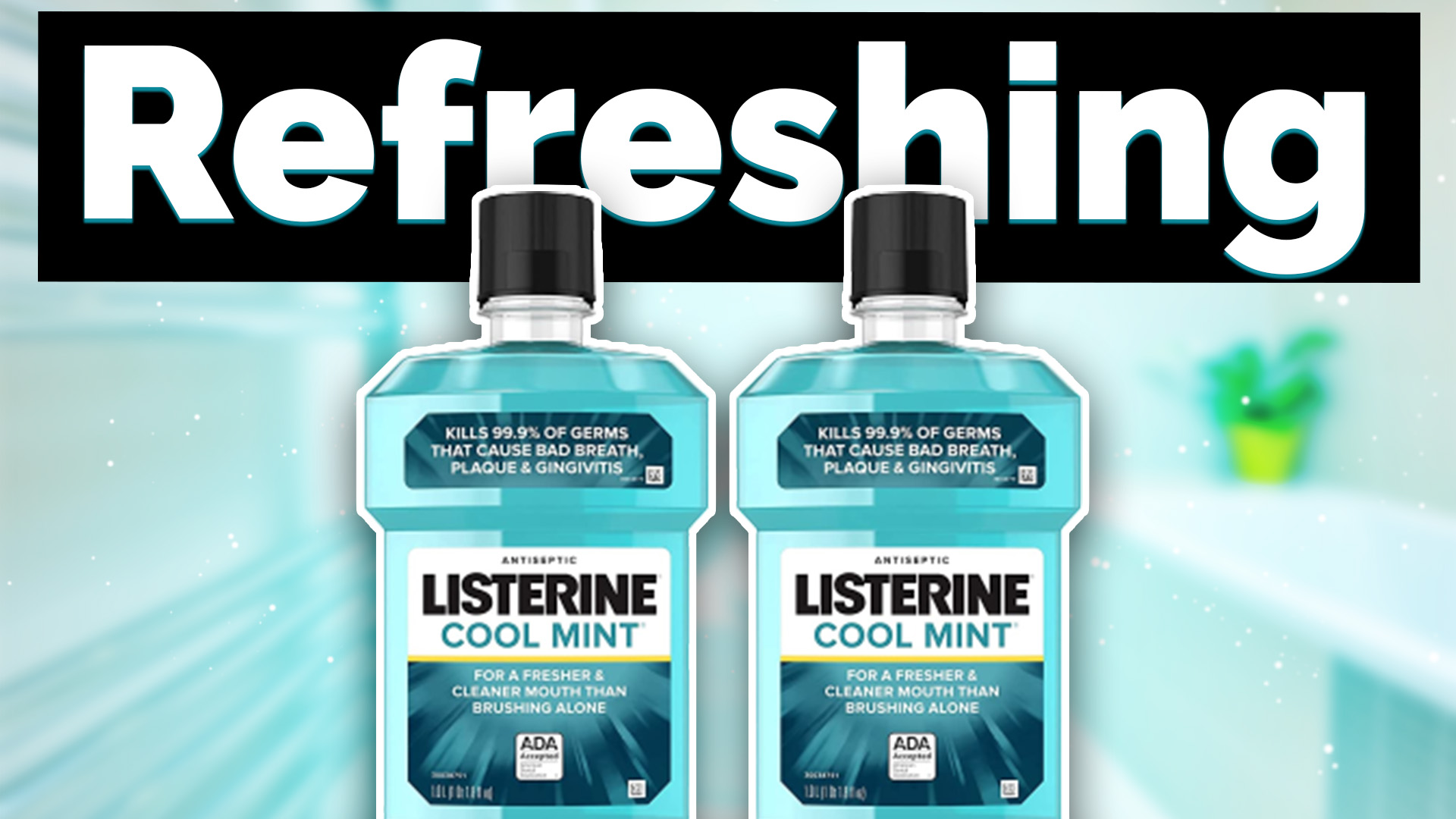 Watch Listerine Cool Mint Antiseptic Mouthwash - How To Use It on ...