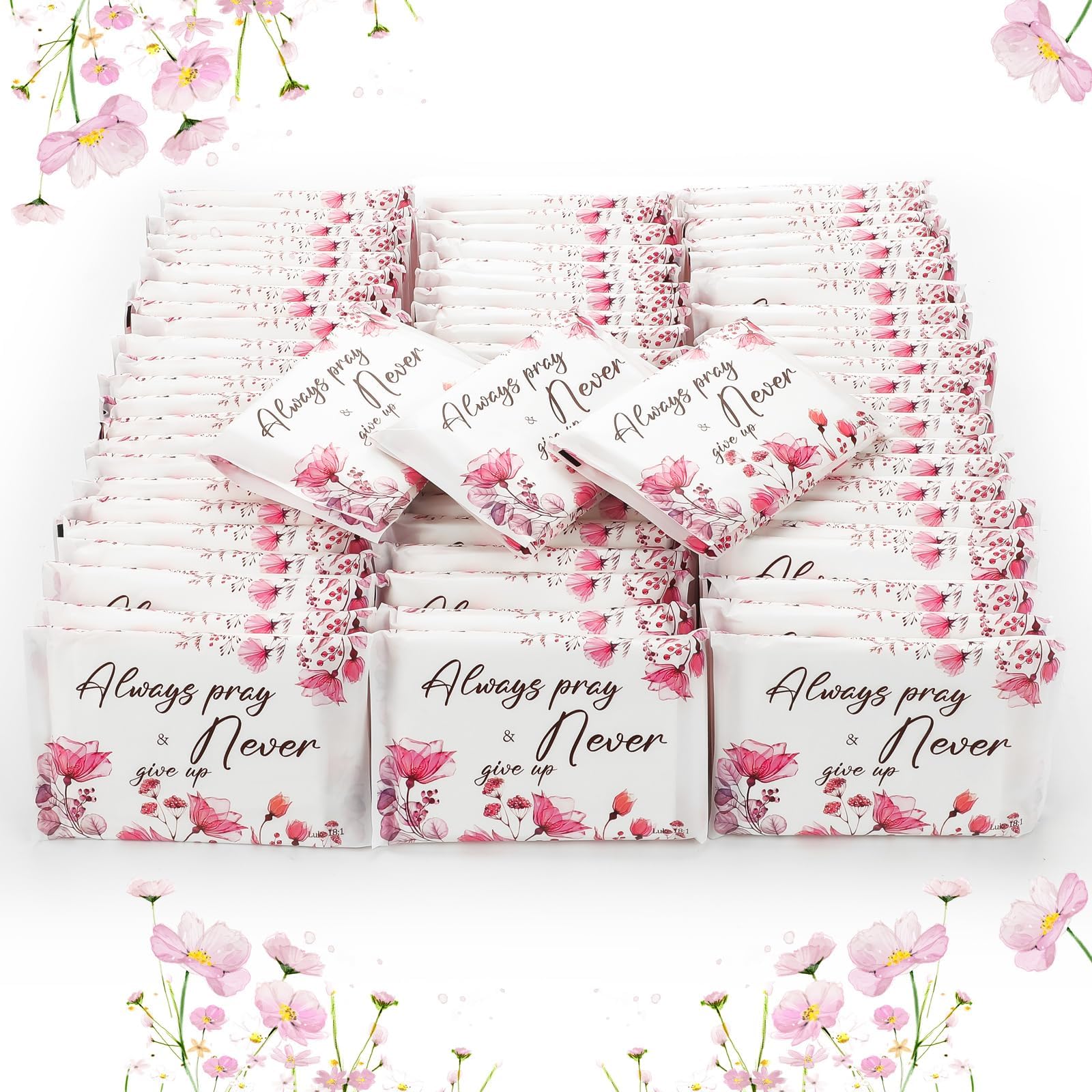 Amazon.com: Glenmal 100 Pack Mini Tissue Pack Bulk Pocket Tissues 3 Ply ...