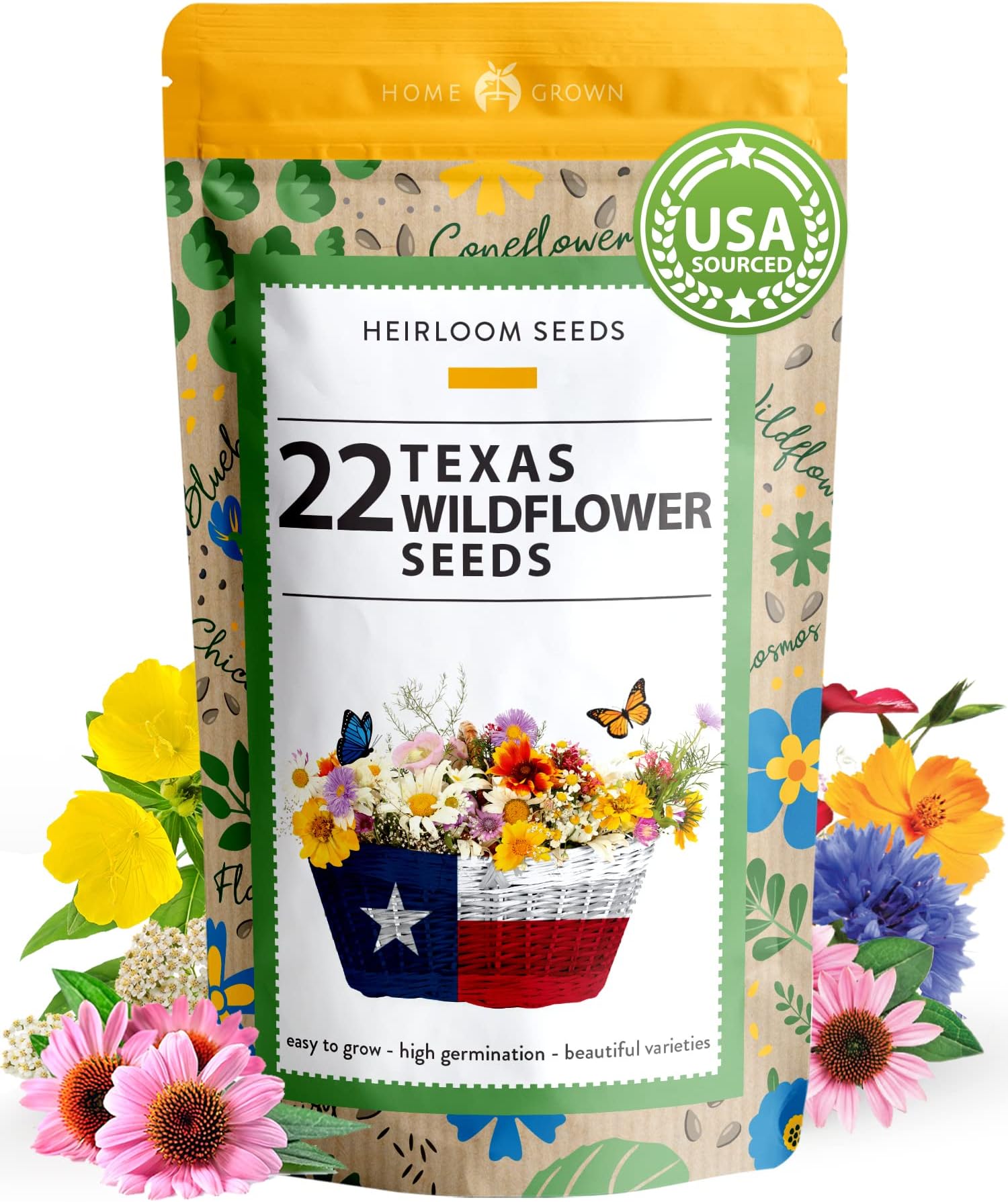 Amazon.com : Texas Bluebonnet (Lupinus texensis) Seed Balls ...