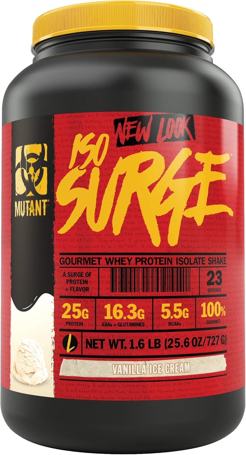 Amazon.com: Mutant ISO Surge Whey Protein Isolate Powder Acts Fast to ...