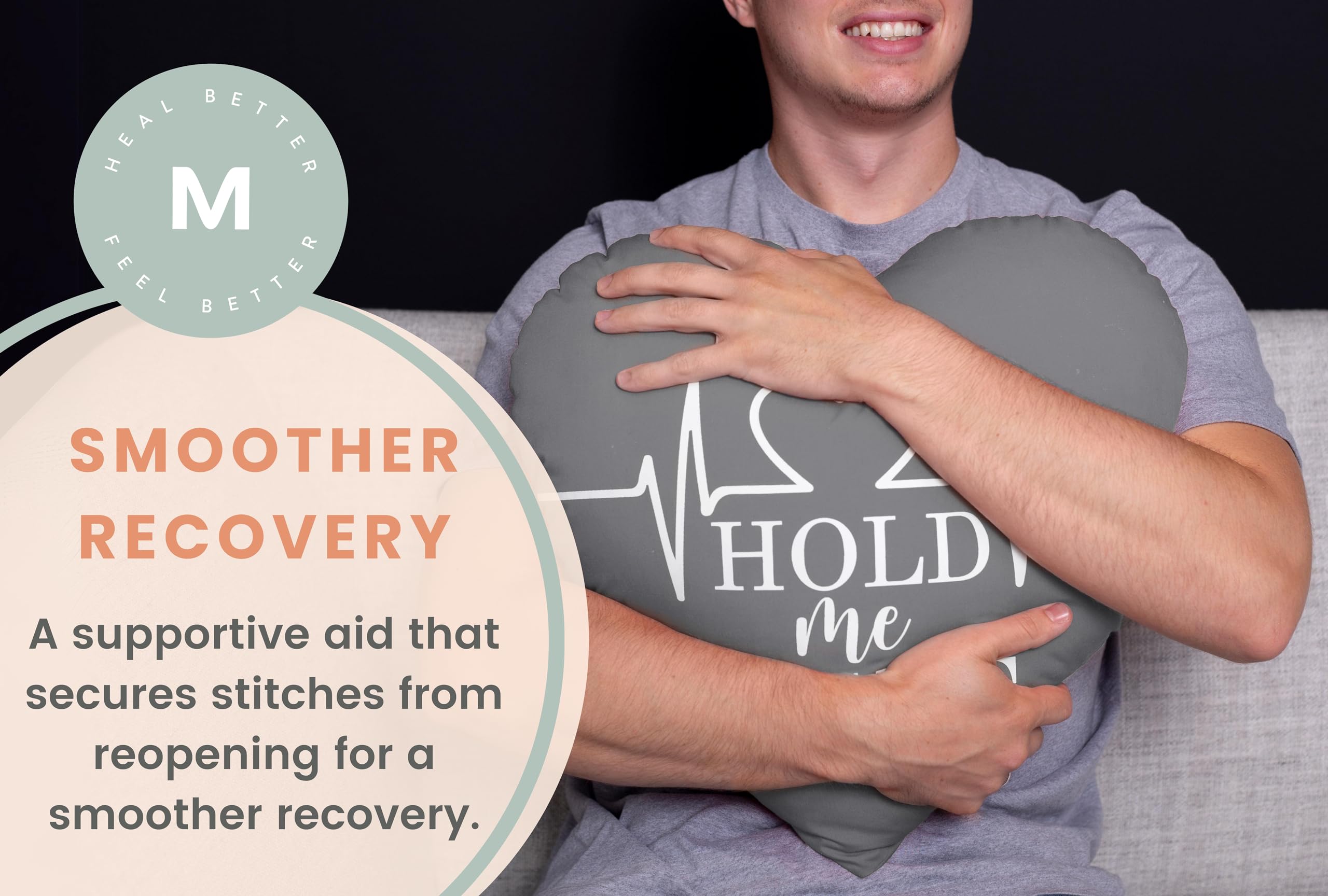 Snapklik.com : Heart Pillow For After Heart Surgery Cough Pillow ...
