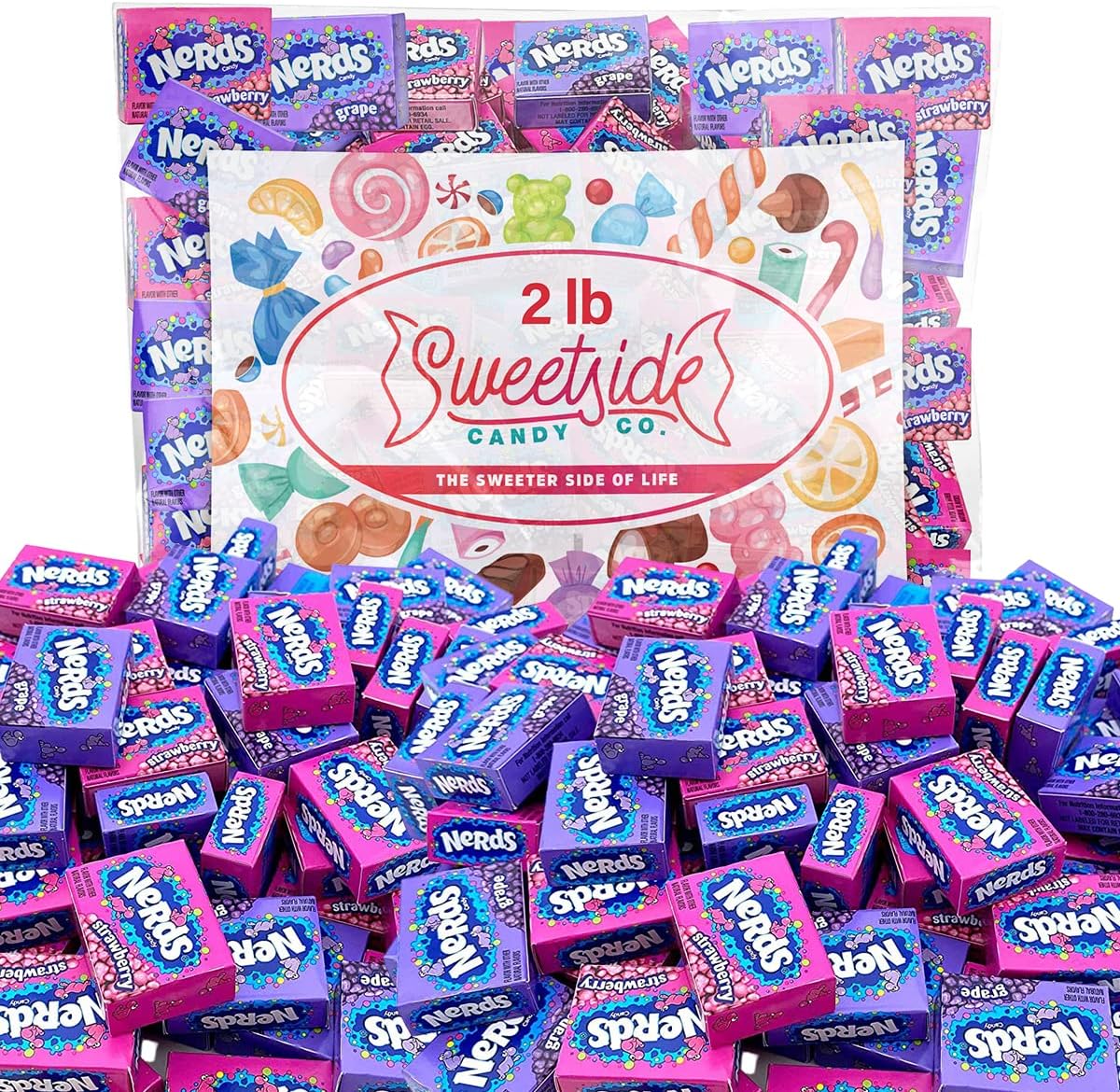 Amazon.com : Bulk Candy 2lbs Pack – Mini Boxes Grape and Strawberry ...
