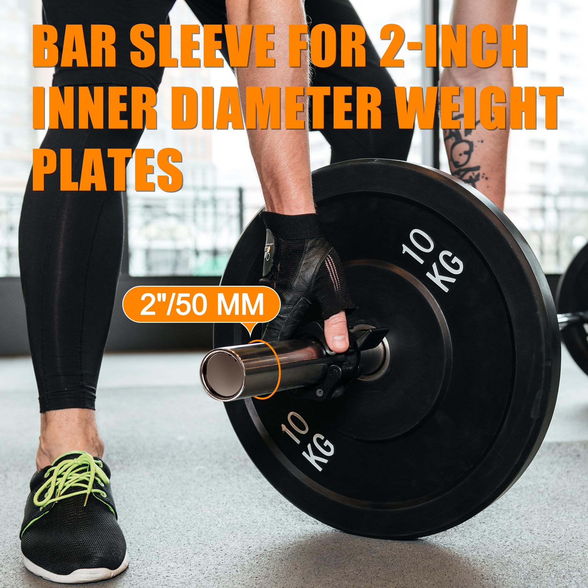 Snapklik.com : Olympic Barbell Bar 2 Inch EZ Curl Bar For Biceps ...