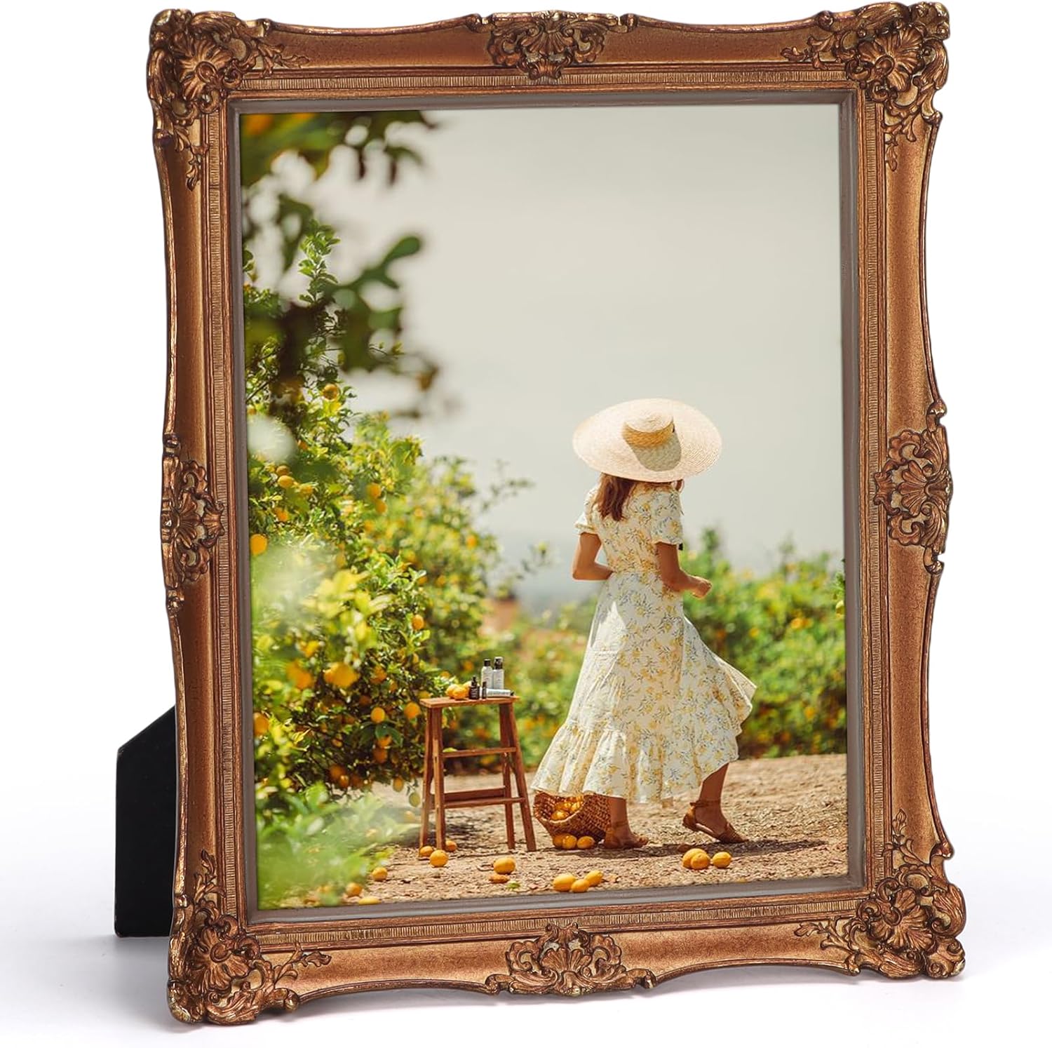 Amazon.com - Giftgarden 8x10 Vintage Picture Frame, Bronze Gold 8 by 10 ...