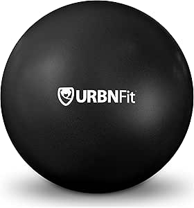 URBNFit Small Exercise Ball - 9-inch Mini Pilates Ball with Fitness ...