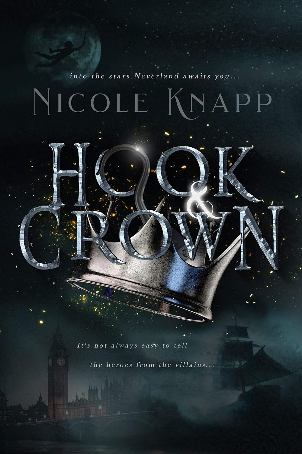 Amazon.com: Hook & Crown: A Dark Peter Pan Retelling eBook : Knapp ...