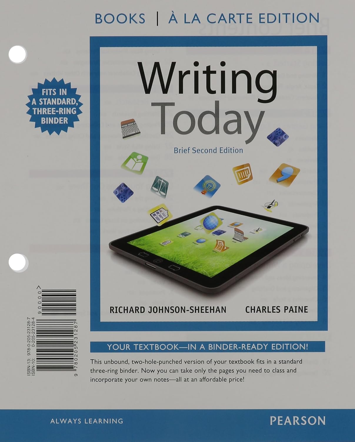 Amazon.com: Writing Today, Brief Edition, Books a la Carte Edition Plus ...