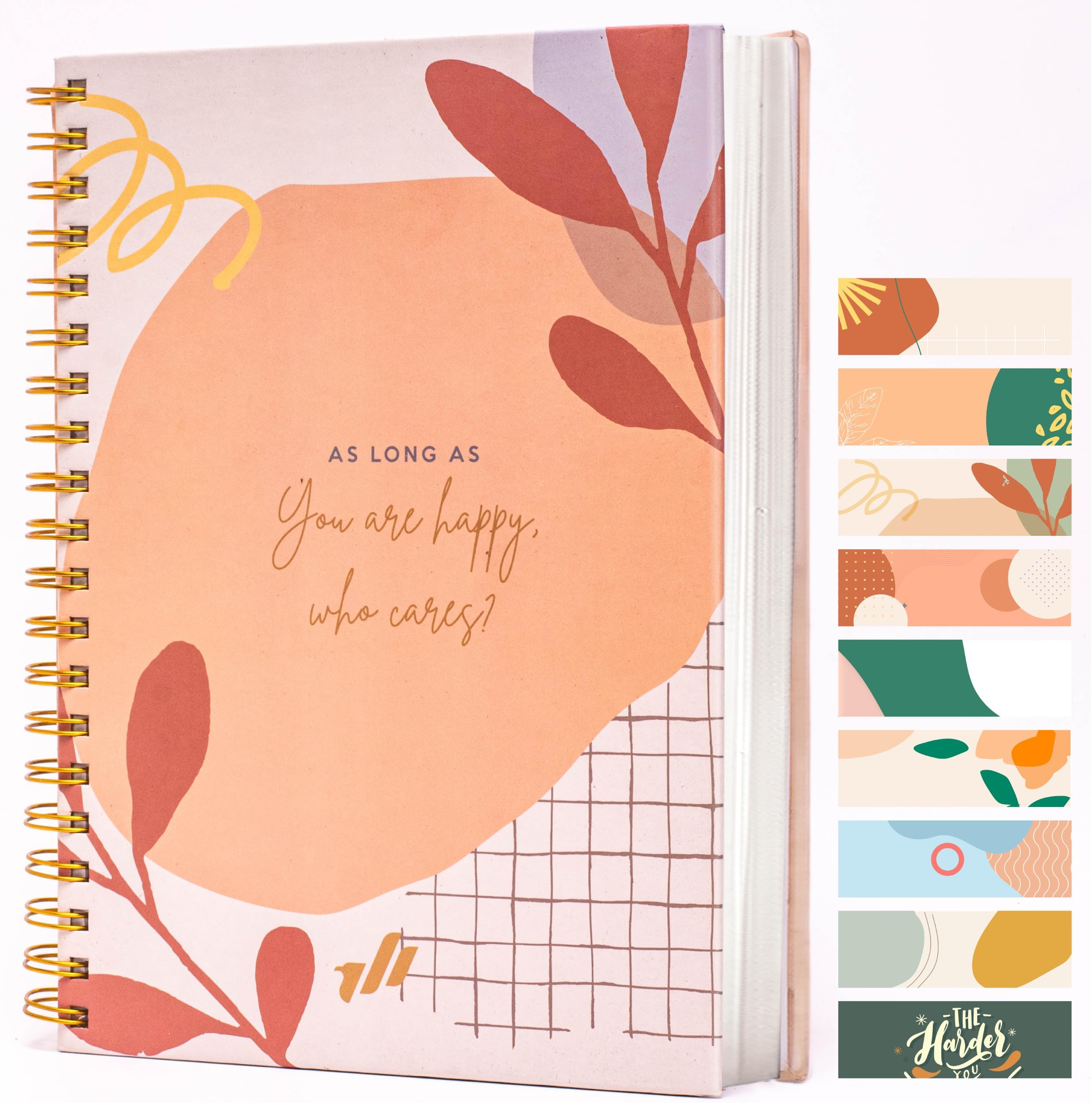 Amazon.com : Only Zest Spiral Notebook - 10.25" x 7.25" Spiral Journal ...