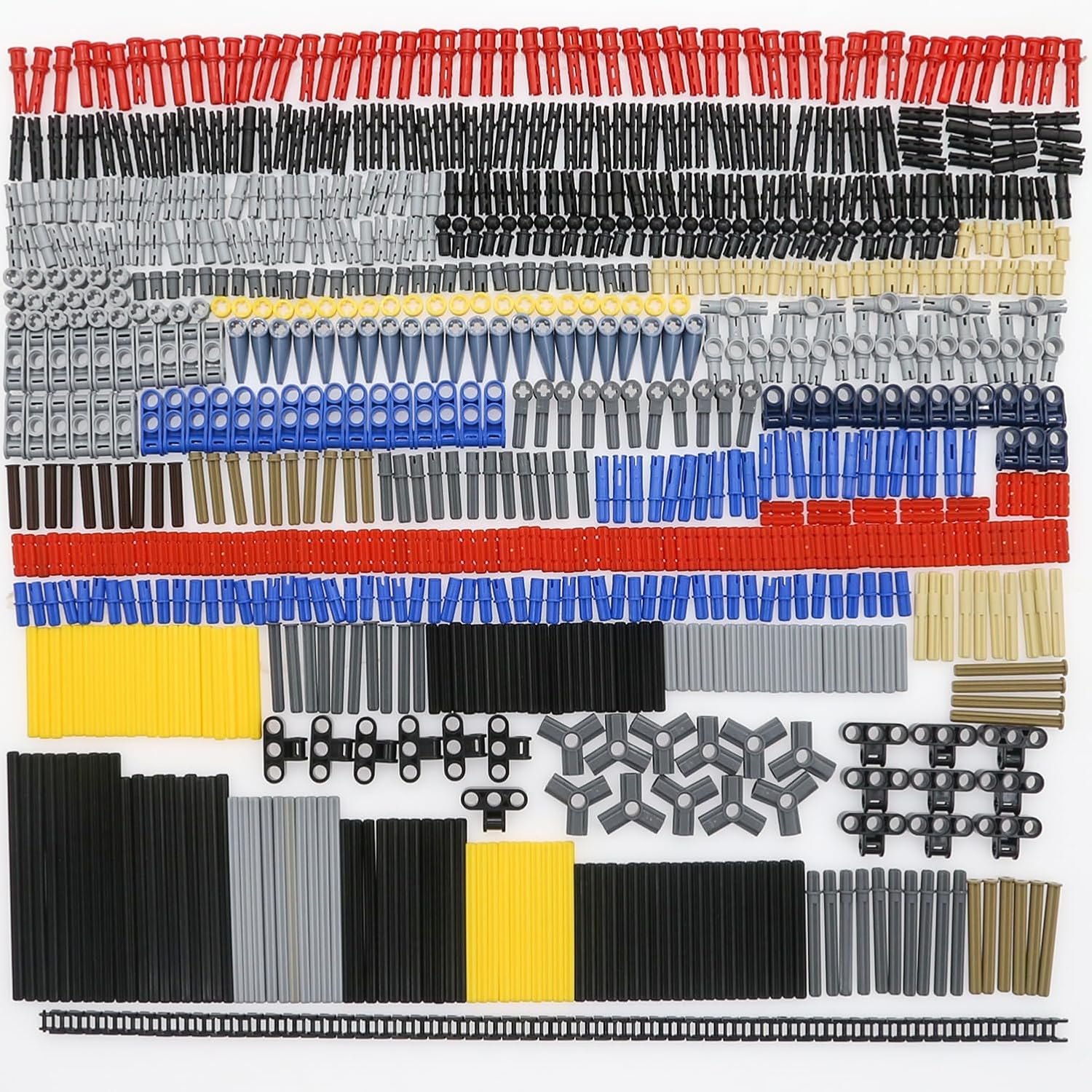 Amazon.com: AIMATRIX 884pcs Technic Parts Axle-Pin-Connector Compatible ...